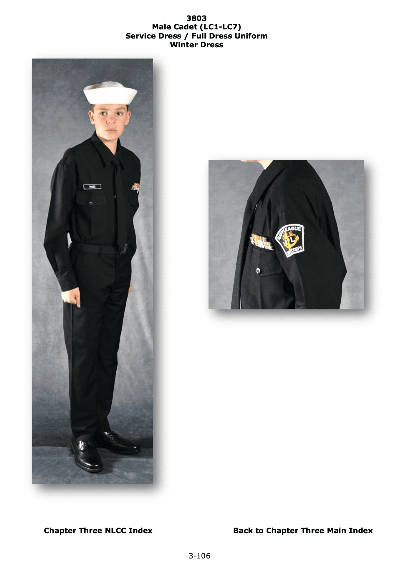 Sea Cadets - George Washington Division (CVN-73) - Uniforms