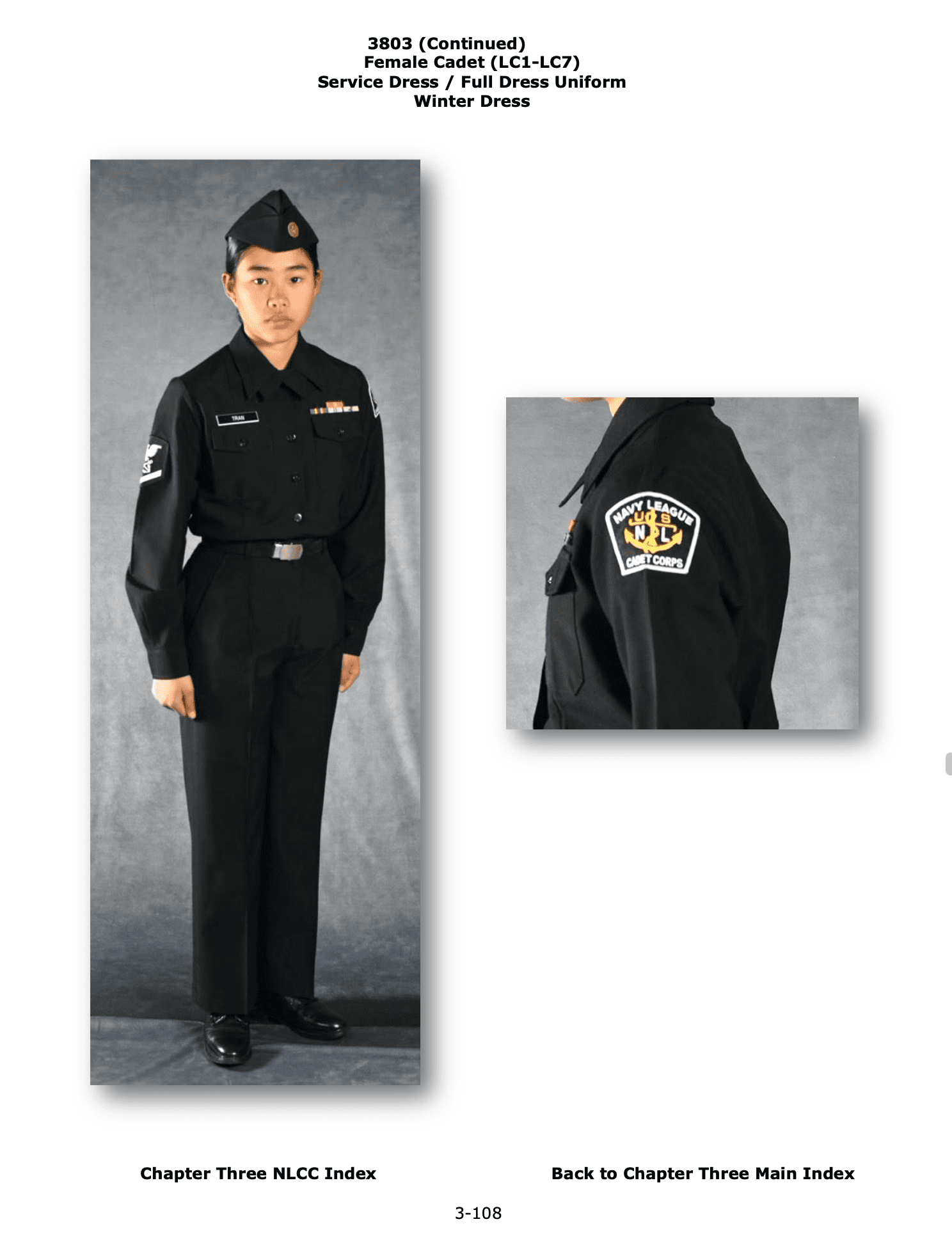 Sea Cadets - George Washington Division (CVN-73) - Uniforms