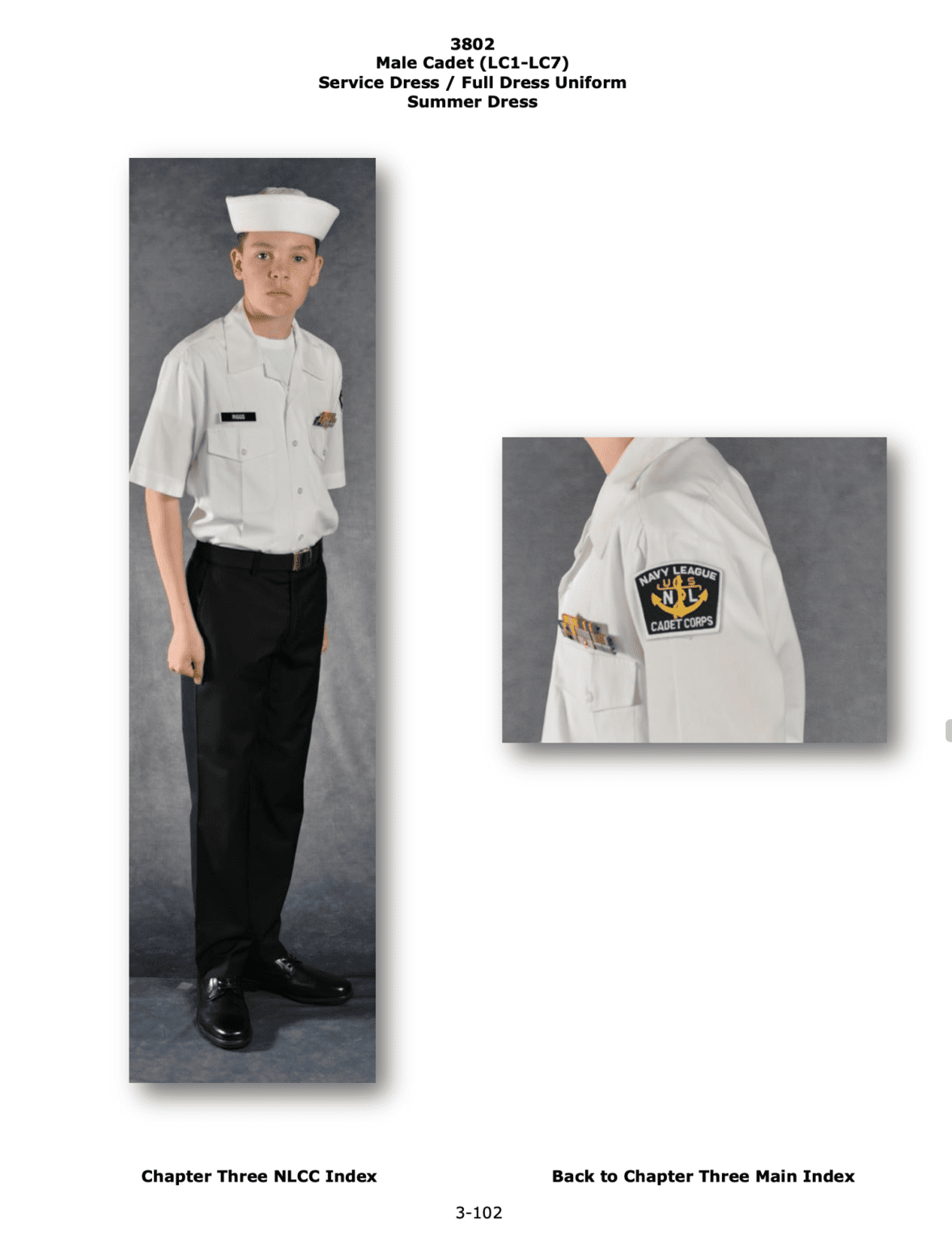 Sea Cadets - George Washington Division (CVN-73) - Uniforms